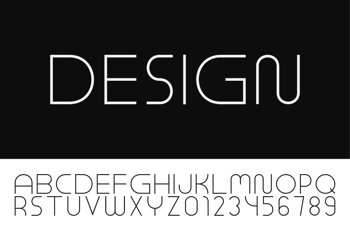 Minimal English creative alphabet | Graphic Objects ~ Creative Market