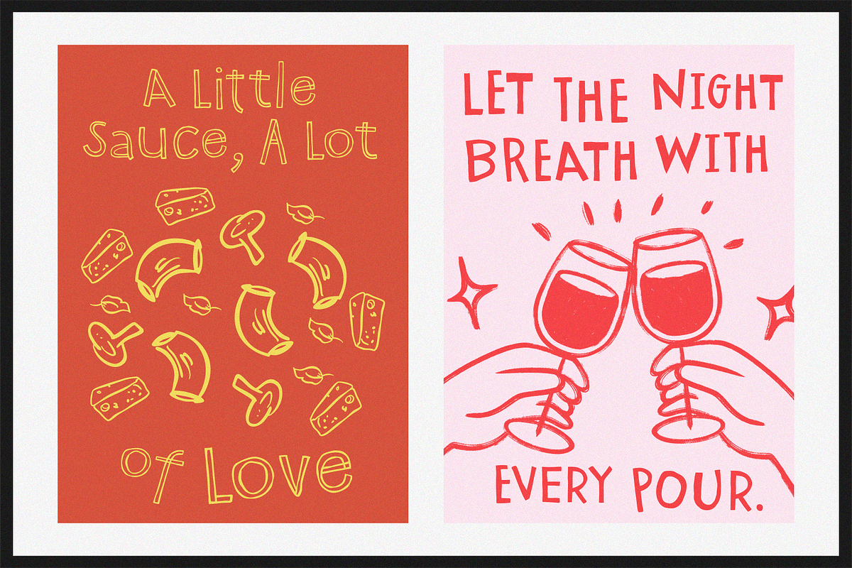Naturally Imperfect – HandDrawn Font, a Handwritten Font by shineink ...