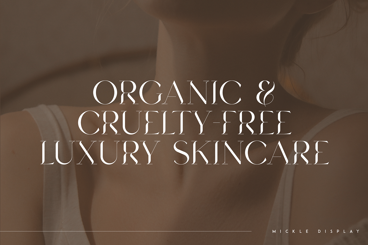 Mickle - Creative Display Font