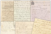 Old letters handwriting papers, a Texture Graphic by Digital Art Side.
