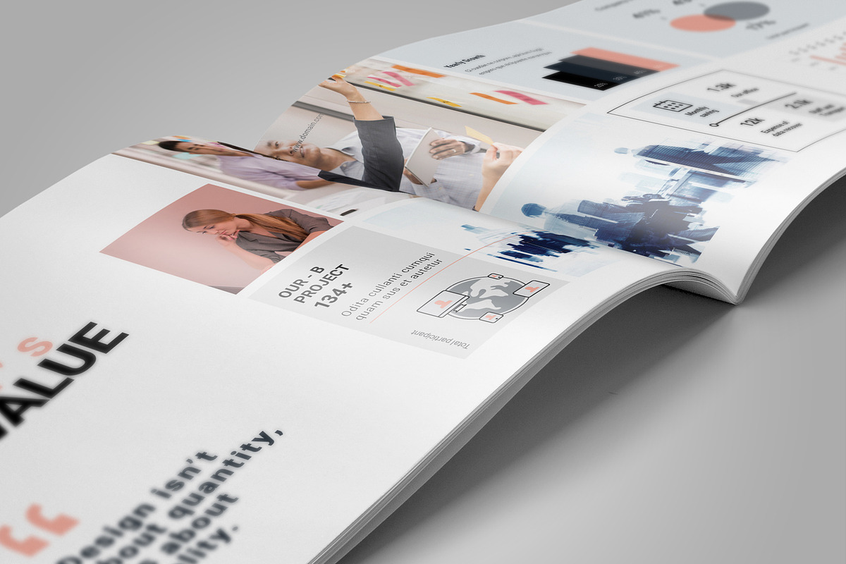 Horizontal Brochure, a Brochure Template by Elite_Standard