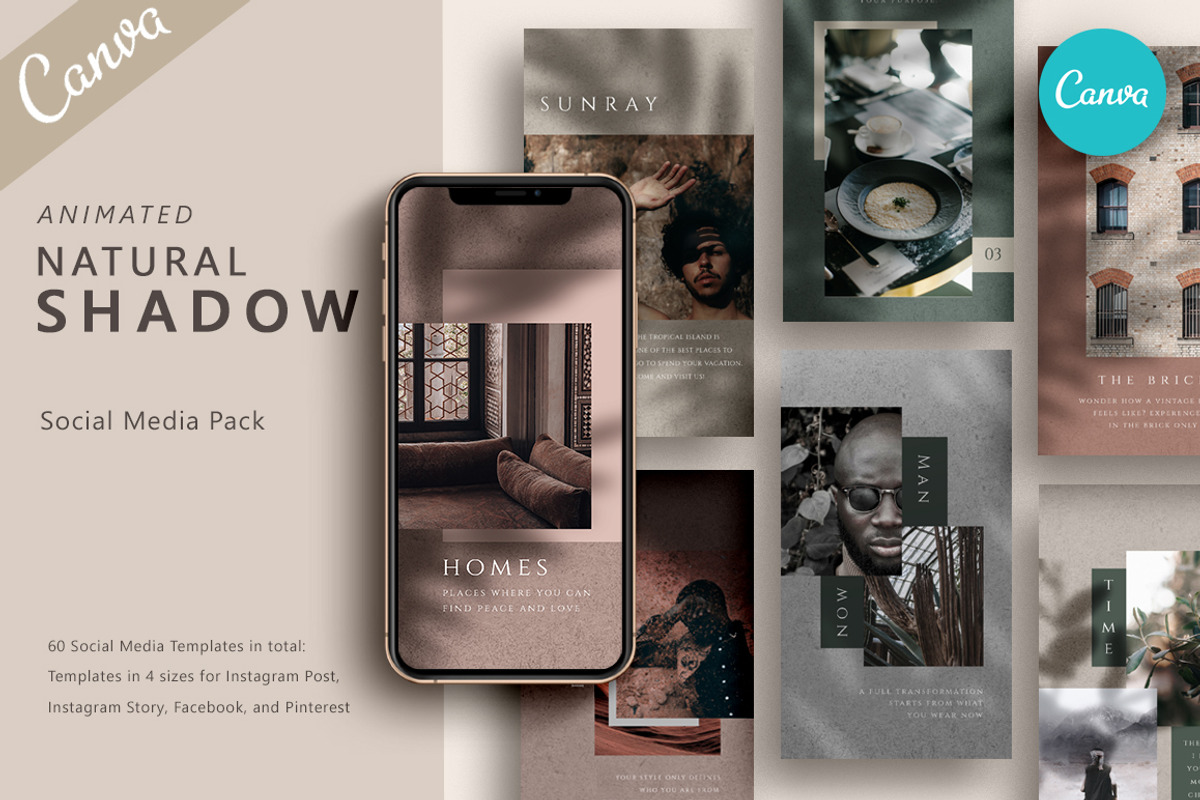 CANVA Bundle Social Media Pack, a Social Media Template by Eviory