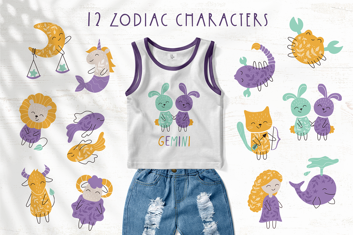 Baby zodiac. Astrology for kids