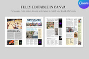 Tabloid Newspaper Template, a Magazine Template by Oshin Design