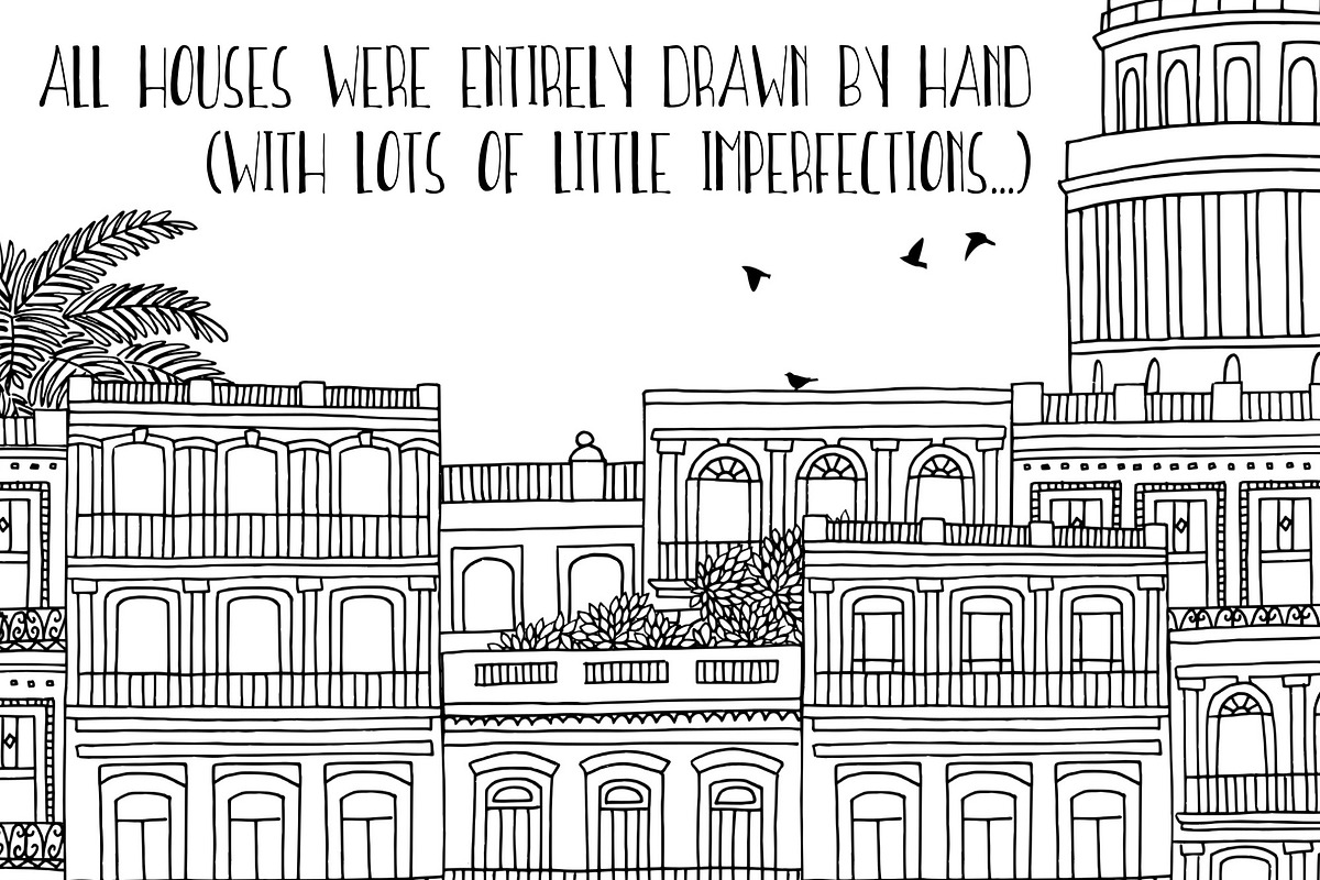 Big Hand Drawn City Collection, an Illustration by Franzi draws