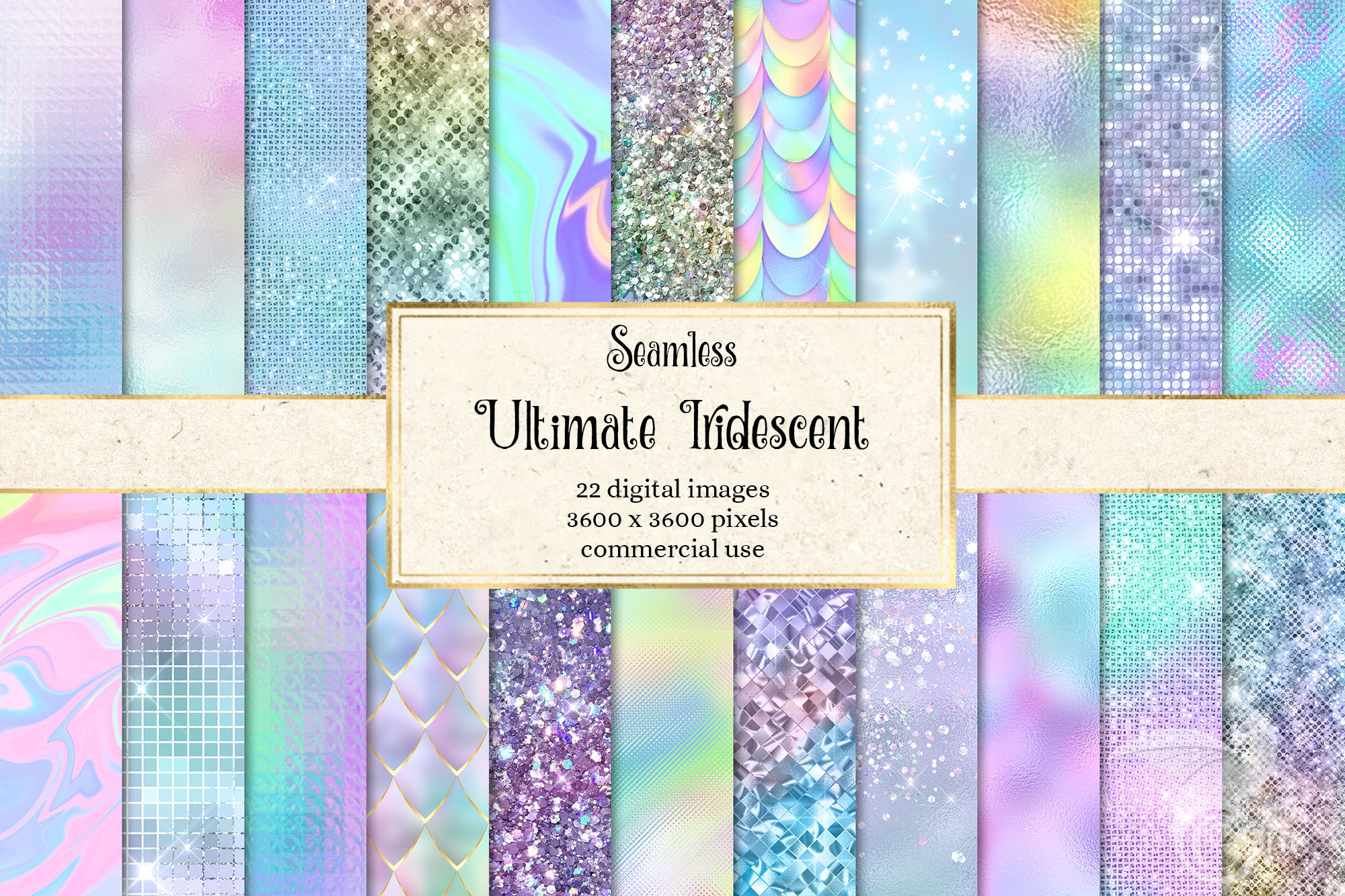 Ultimate Iridescent Textures, a Texture Graphic by Digital Curio