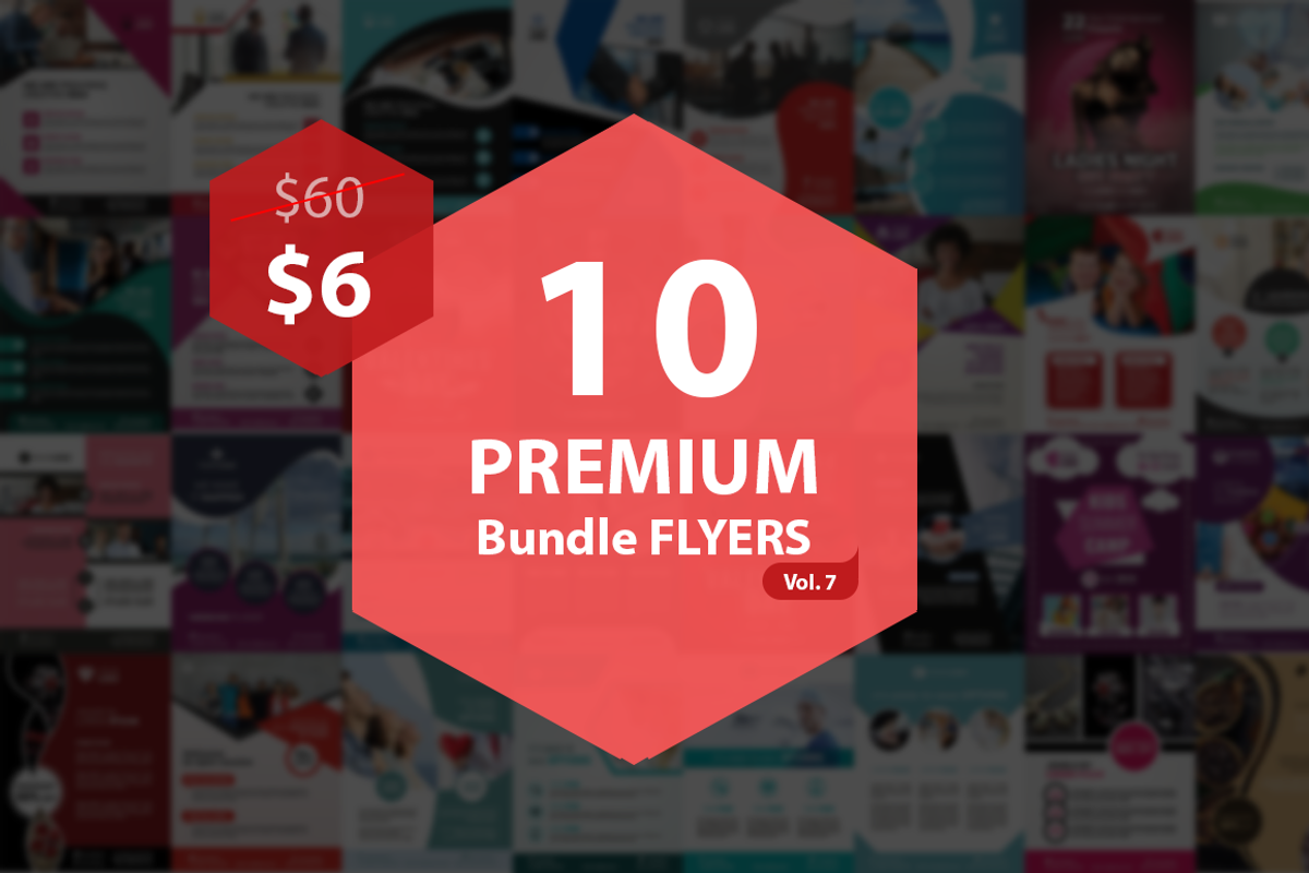 10 Multi Purpose Flyers - Vol. 7, a Flyer Template by Creatricks