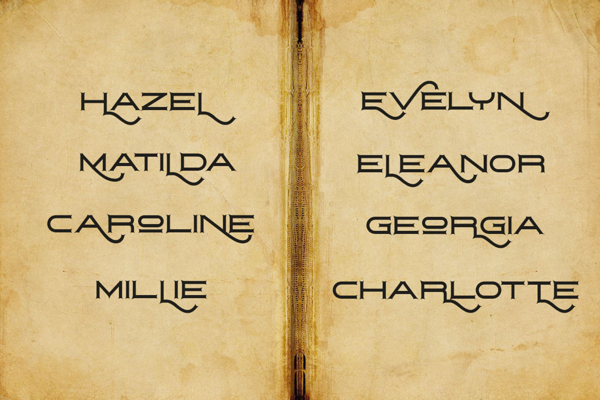 The Babylon Strong Typeface