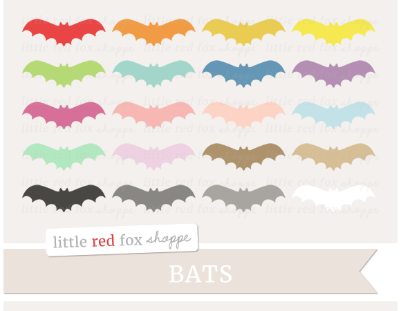 Bat Clipart | Animal Illustrations ~ Creative Market