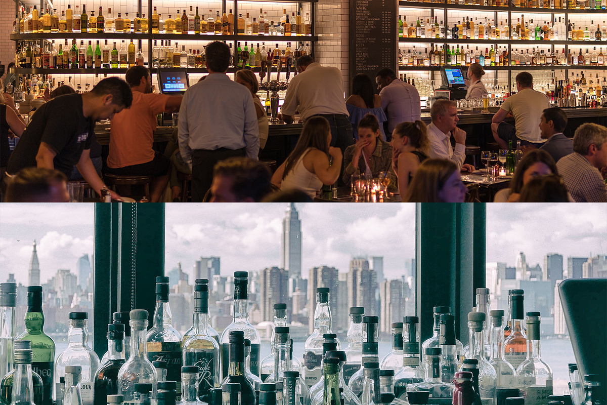 Bar / Pub ZOOM Background Pack, a Social Media Template by Bijou Bay