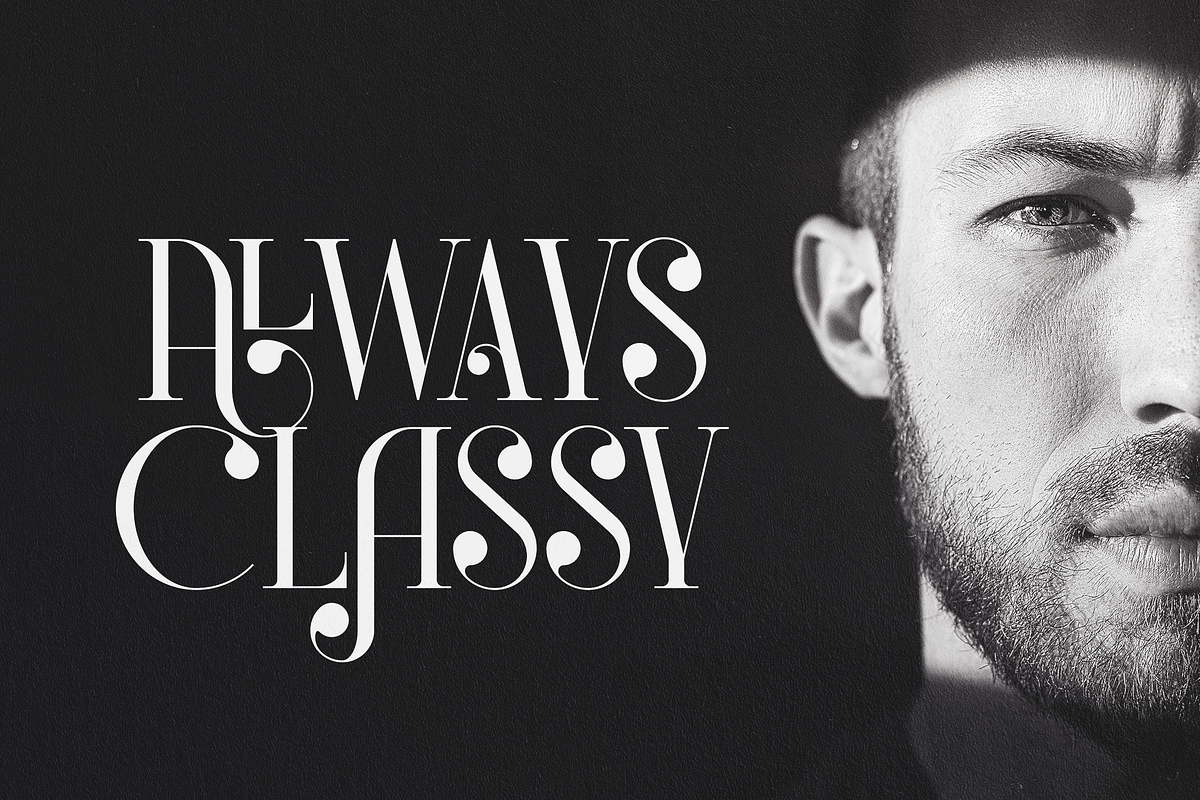 Redmark - elegant serif font