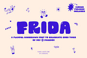Frida - playful font, a Handwritten Font by dicreate