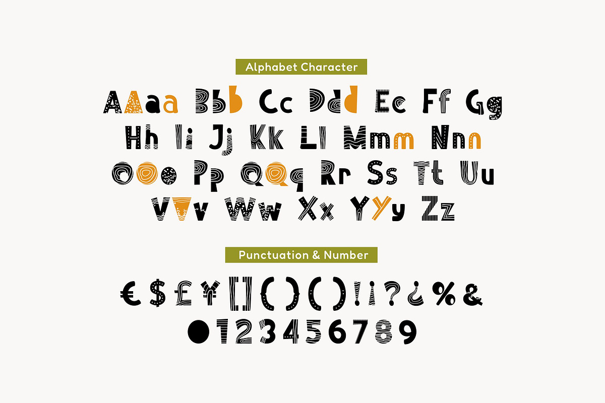 Happy Zone - Playful Typography, a Handwritten Font by Imoodev