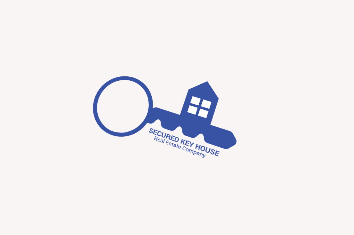 Secured key House - Real Estate Logo, a Branding & Logo Template by ...