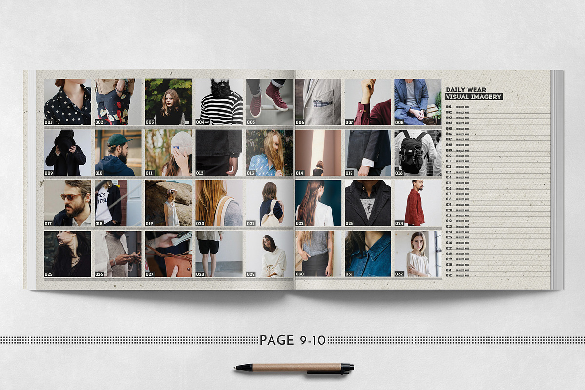 Minimalist Product Catalog, a Brochure Template by BlueRobinStudio
