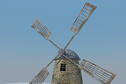 Low Poly Mill, an Architecture 3D Model by XYZ Space