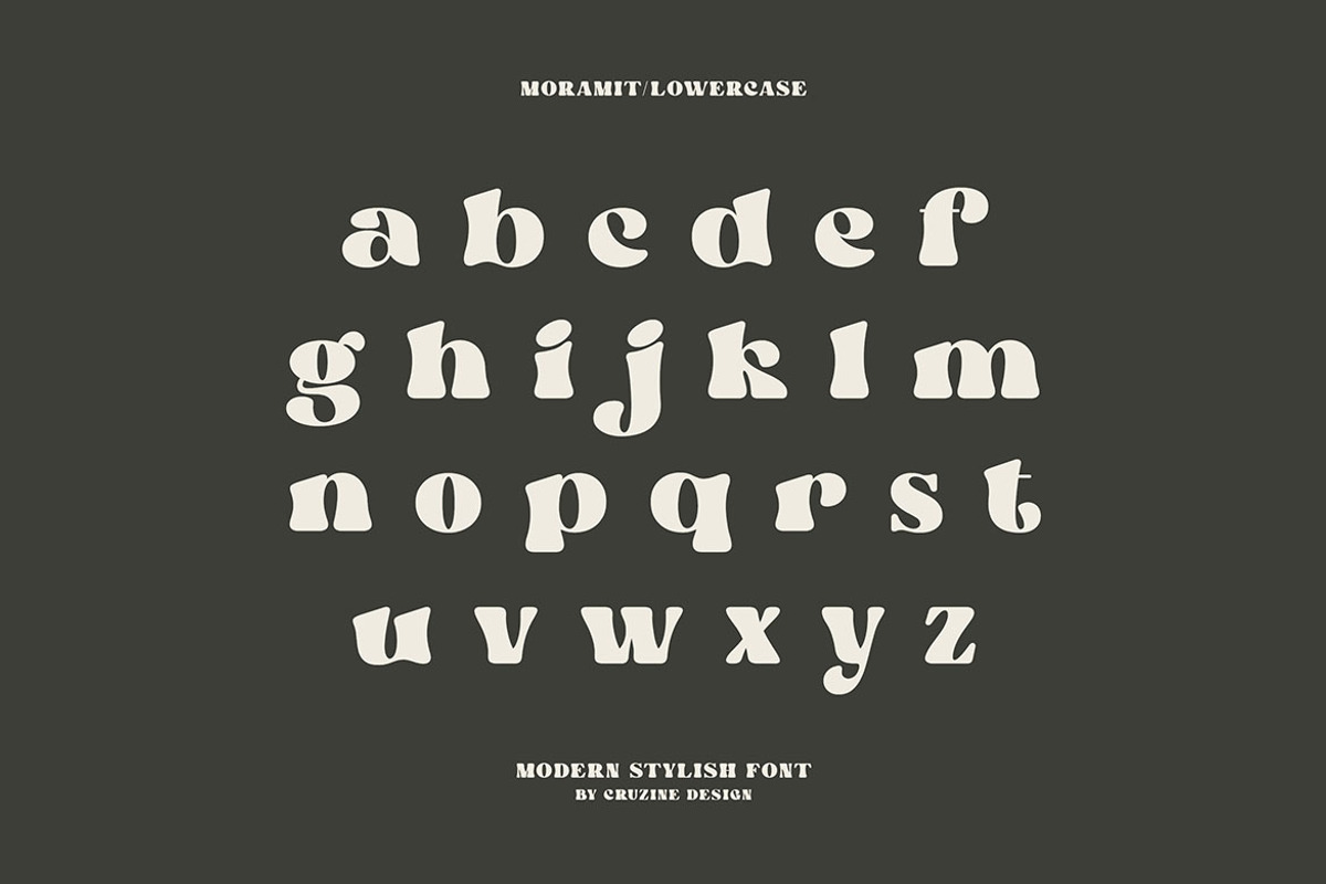 Moramit - Rounded Serif Font, a Serif Font by Cruzine