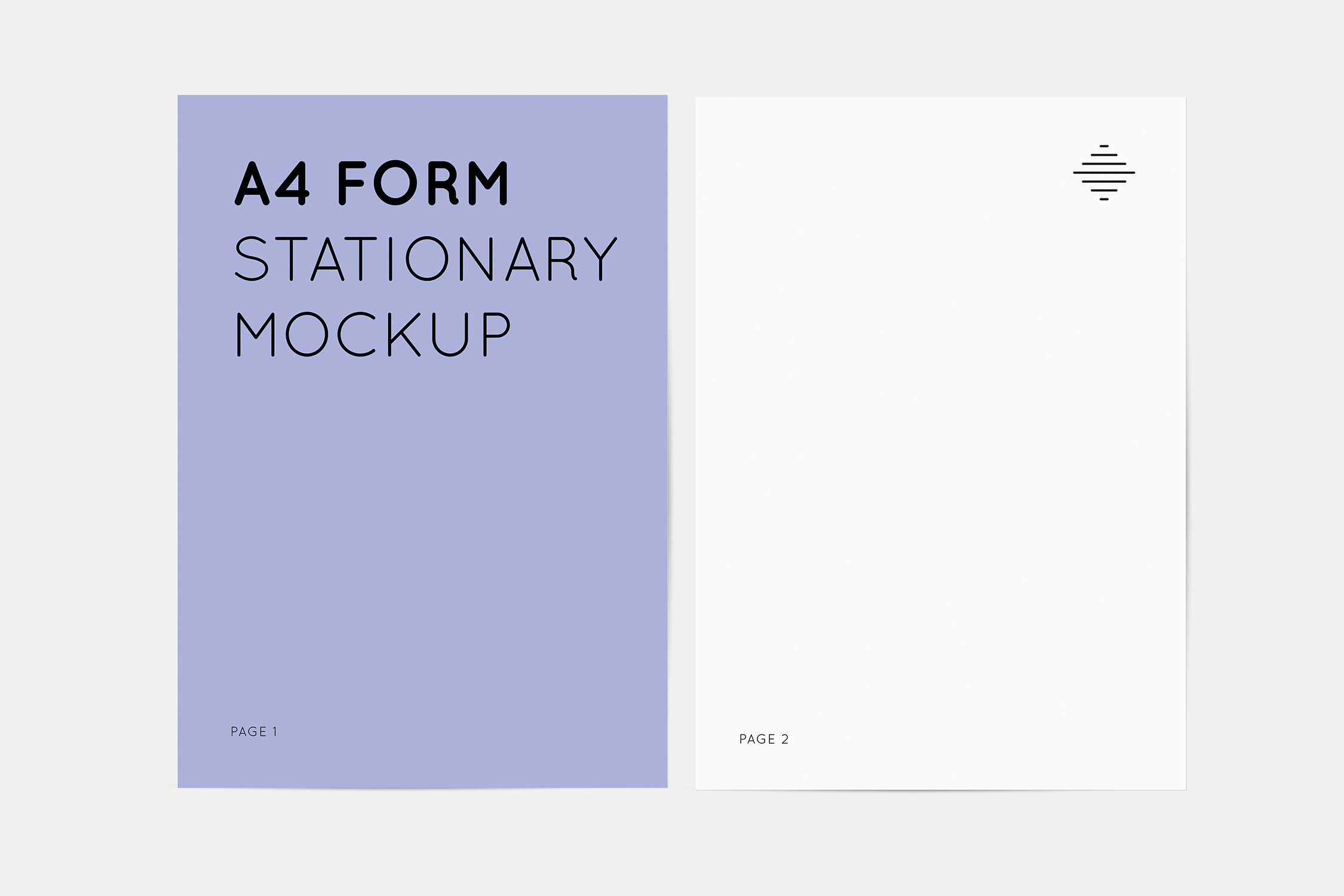 A4 Form Mockups, a Mockup by Wild Ones | Creative Market