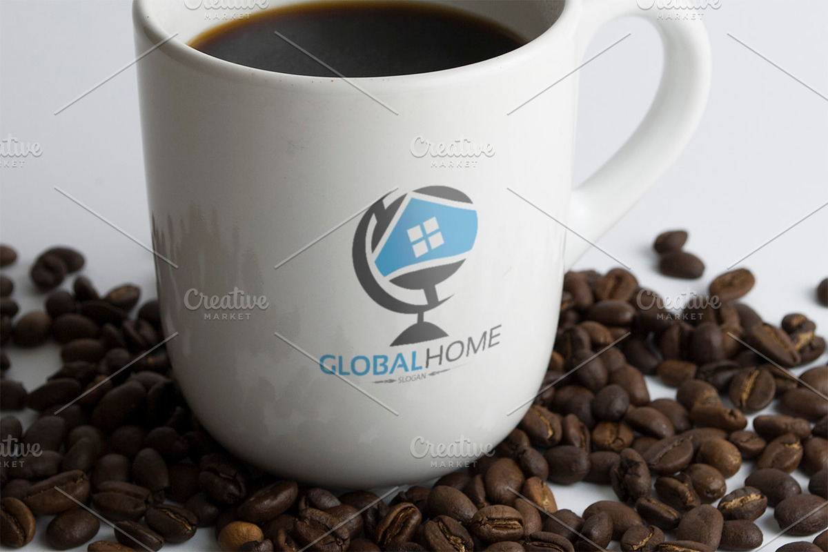 Global Home Logo, a Branding & Logo Template by Josuf Media