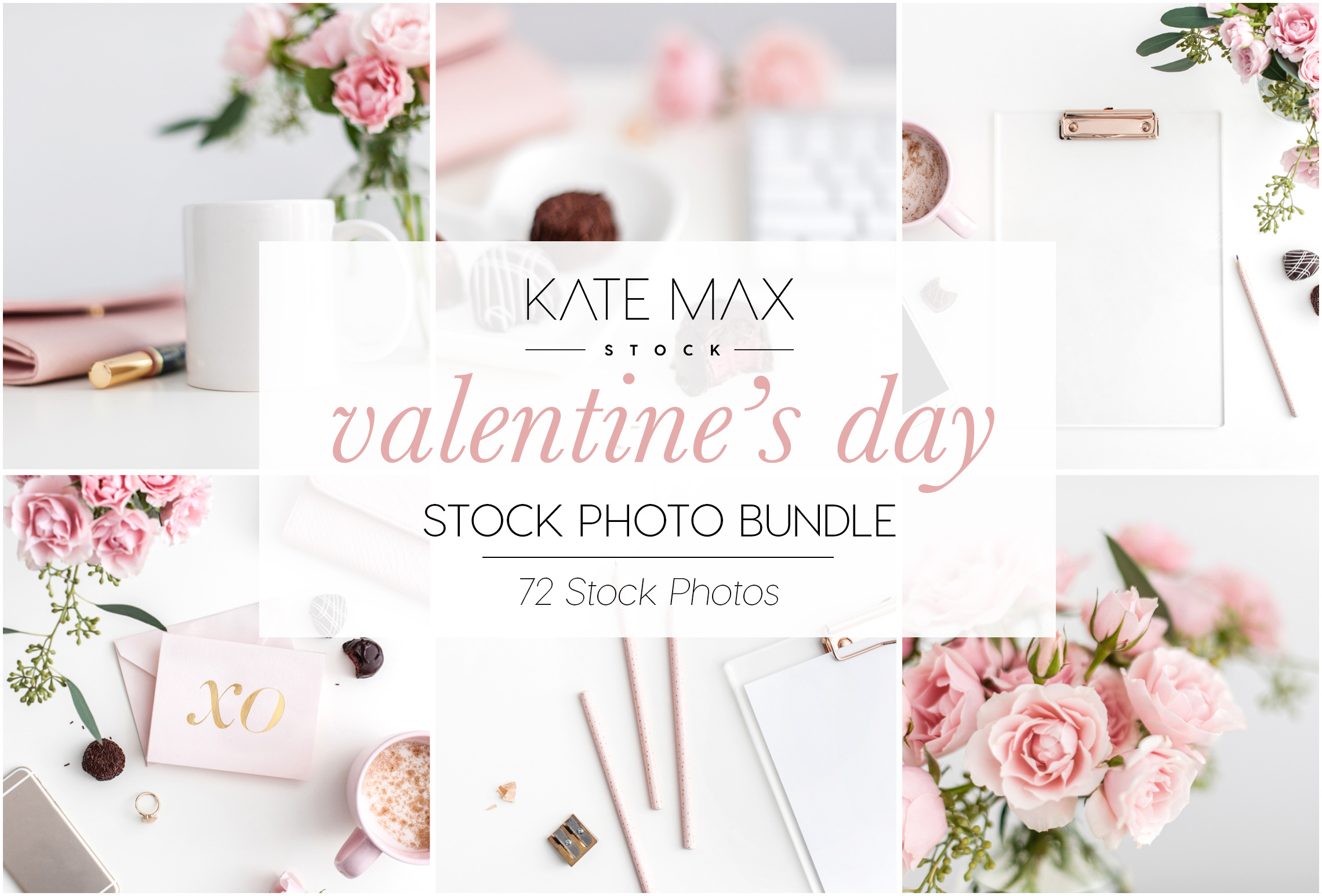 HUGE Valentine's Day Photo Bundle, a Mockup by Styled Stock House