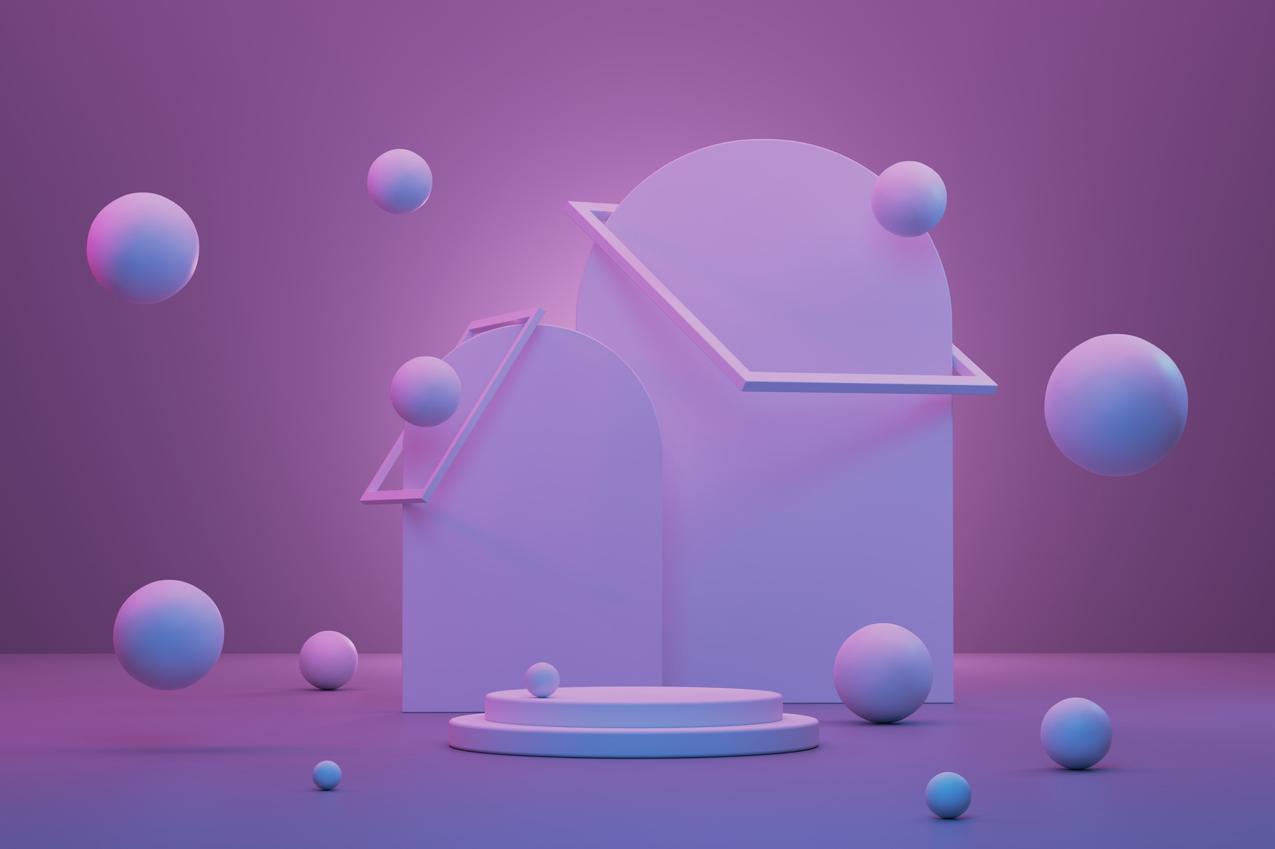 Abstract background, mock up scene geometry shape podium for product ...