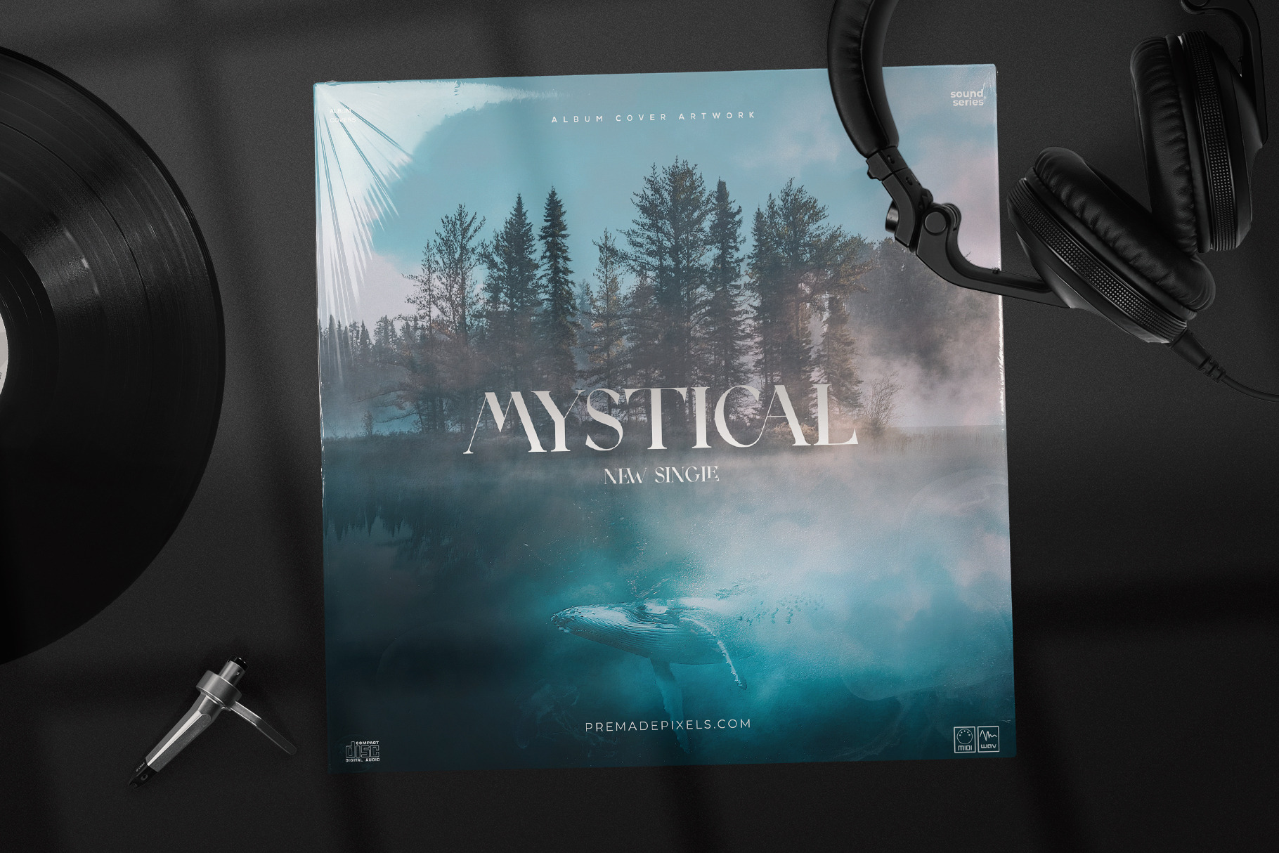 Mystical Album Cover Art, a Social Media Template by PremadePixels.com