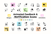 Feedback and Notifications Icons