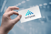 Tech Peak Logo, a Branding & Logo Template by IKarGraphics