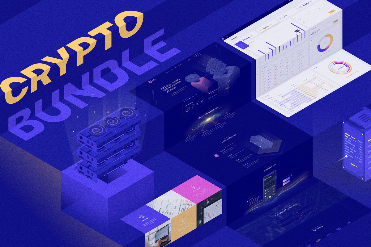 Crypto Bundle, a Presentation Template by TemplateZuu