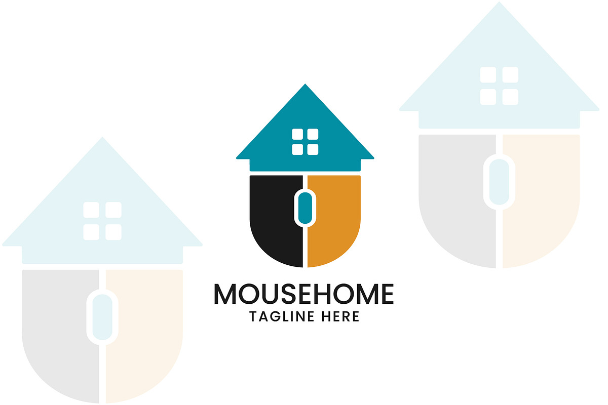 Mouse home Logo, a Branding & Logo Template by gagego