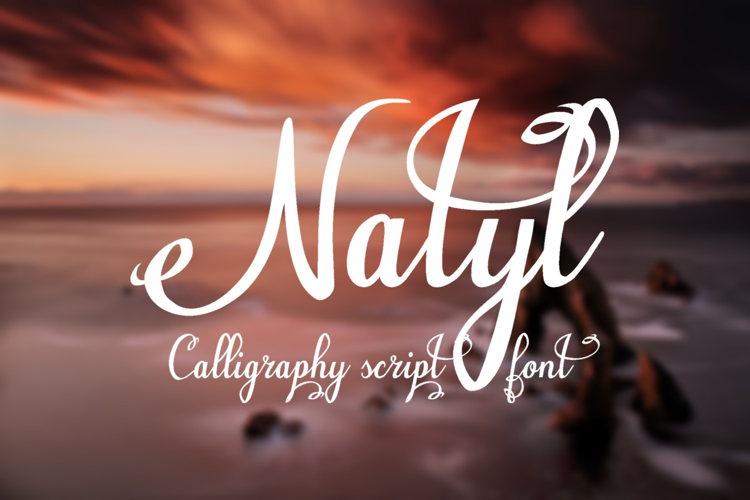 Natyl, a Script Font by Digital Typeface Studio | Creative Market
