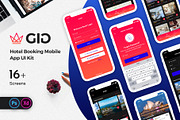 GiG Mobile App UI Kit | UI Kits and Libraries ~ Creative Market