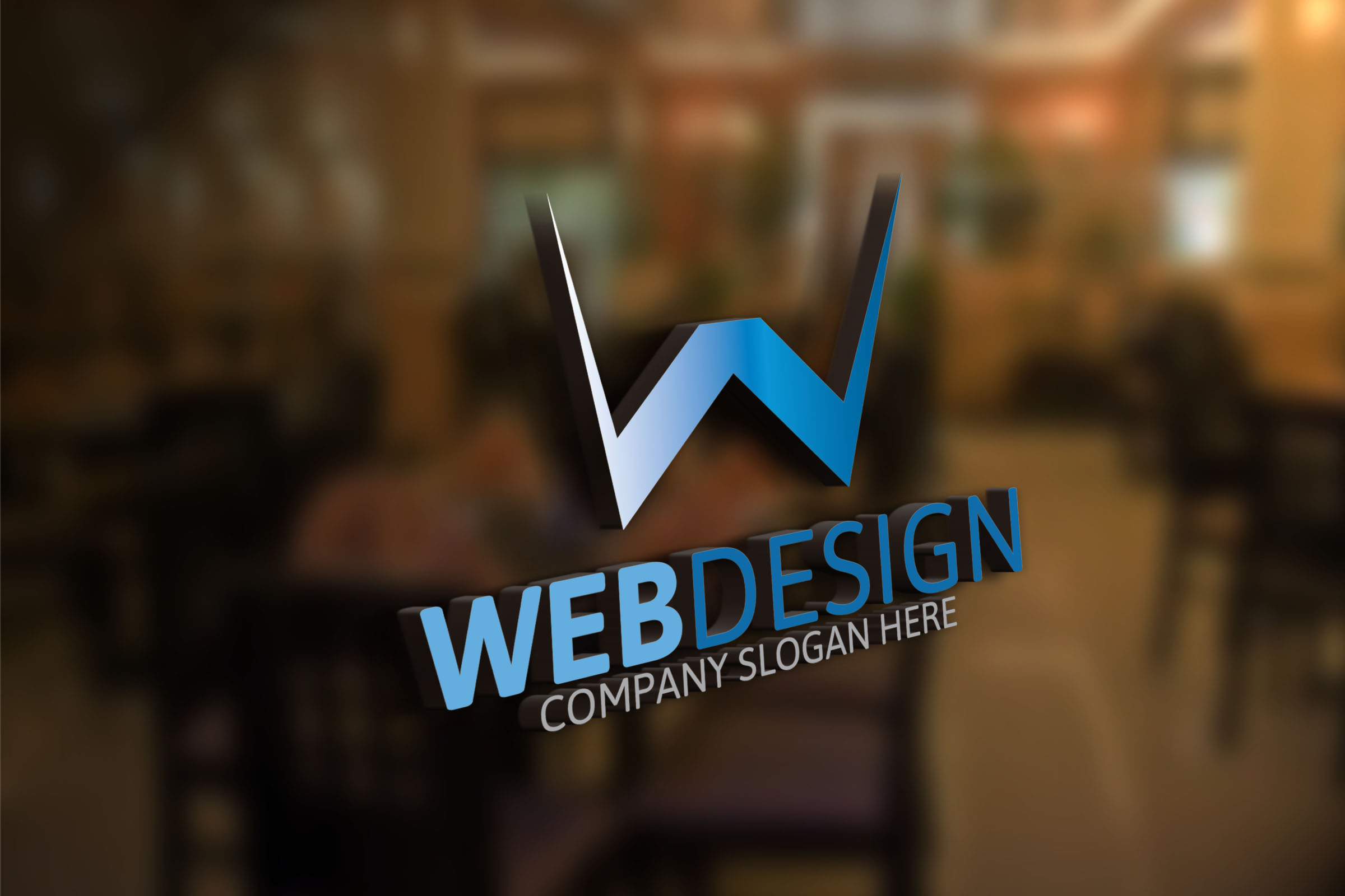 Web Design / W Letter Logo, a Branding & Logo Template by Josuf Media