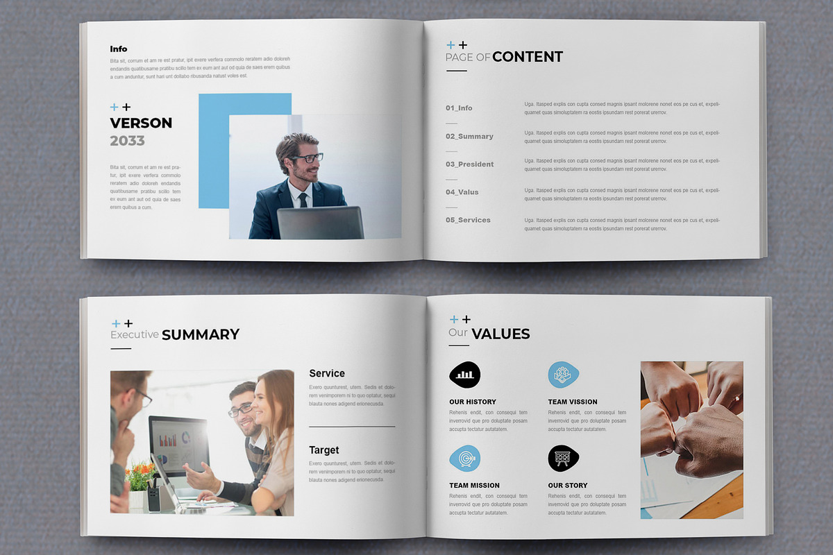Company Profile Design 2024