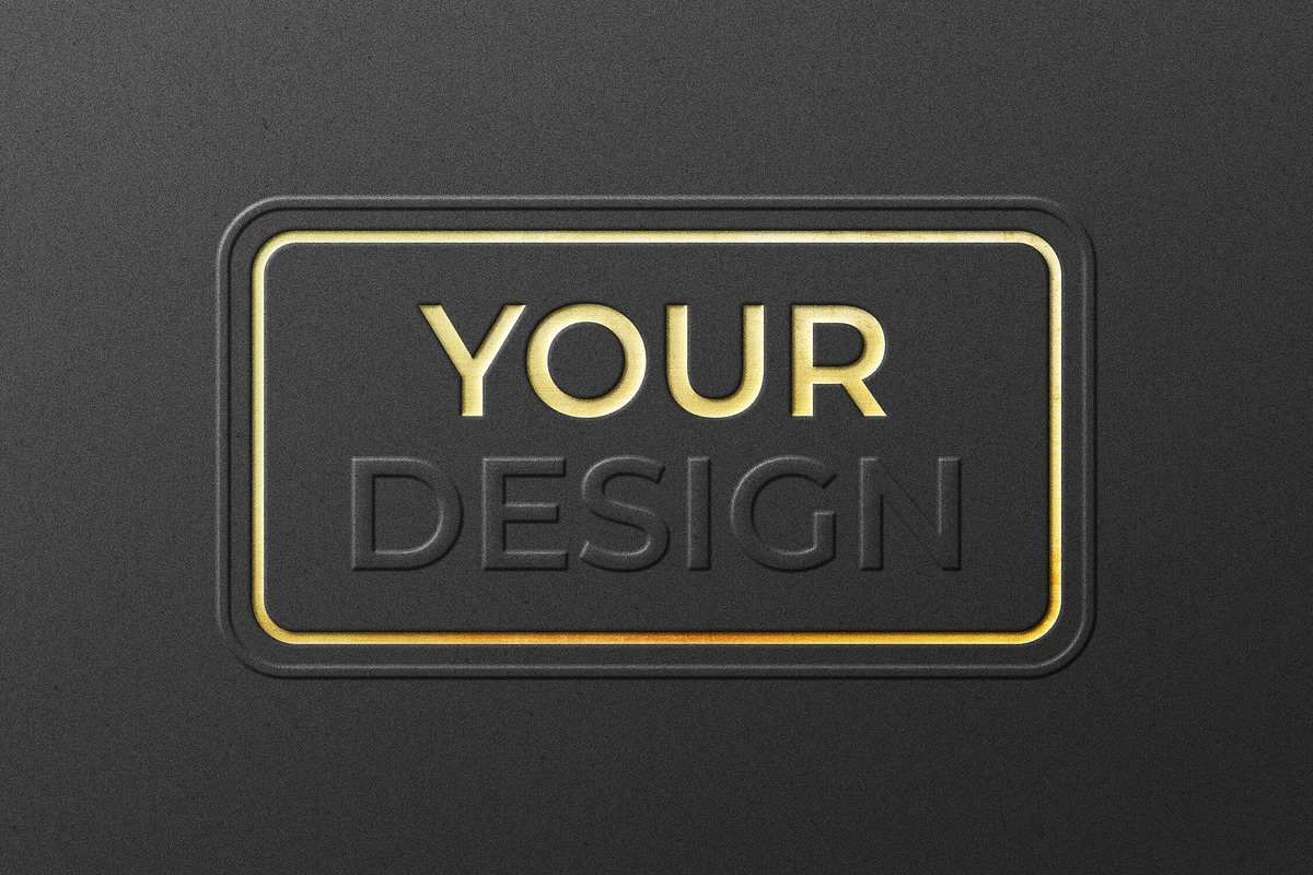 Embossing & Gold Debossing Effect, a Layer Style Add-On by Design Squad