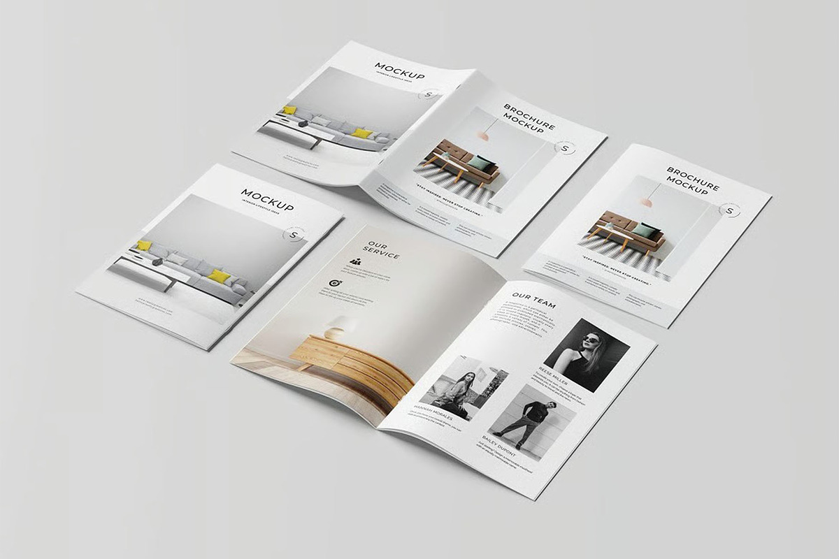 A4 / A5 Brochure Mockup