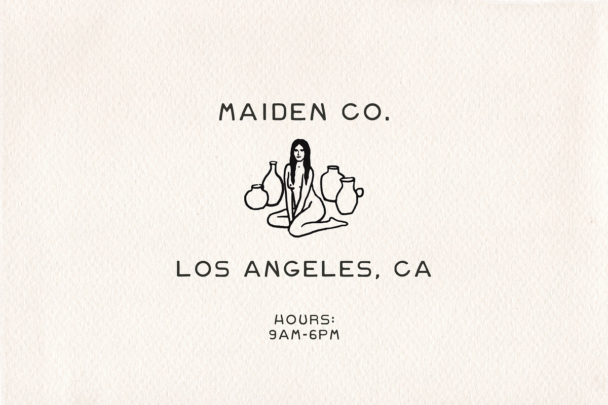 Yucca Valley | Hand drawn font
