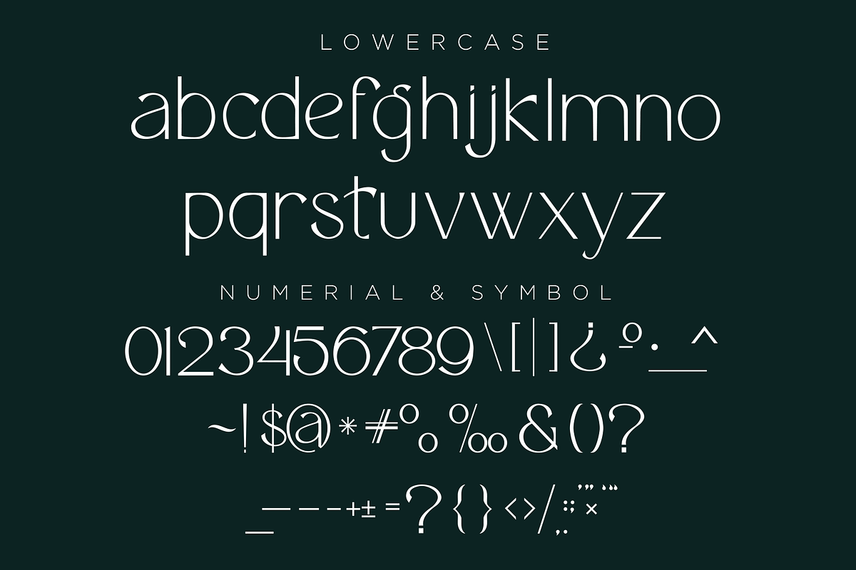 Glorya Modern Sans Serif Font