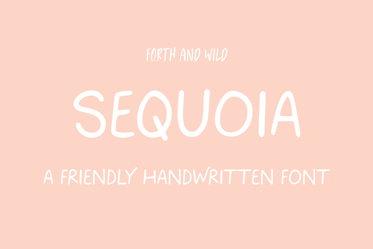 Sequoia Handwritten Font
