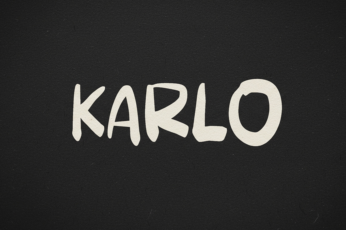 KARLO Handwritten Font