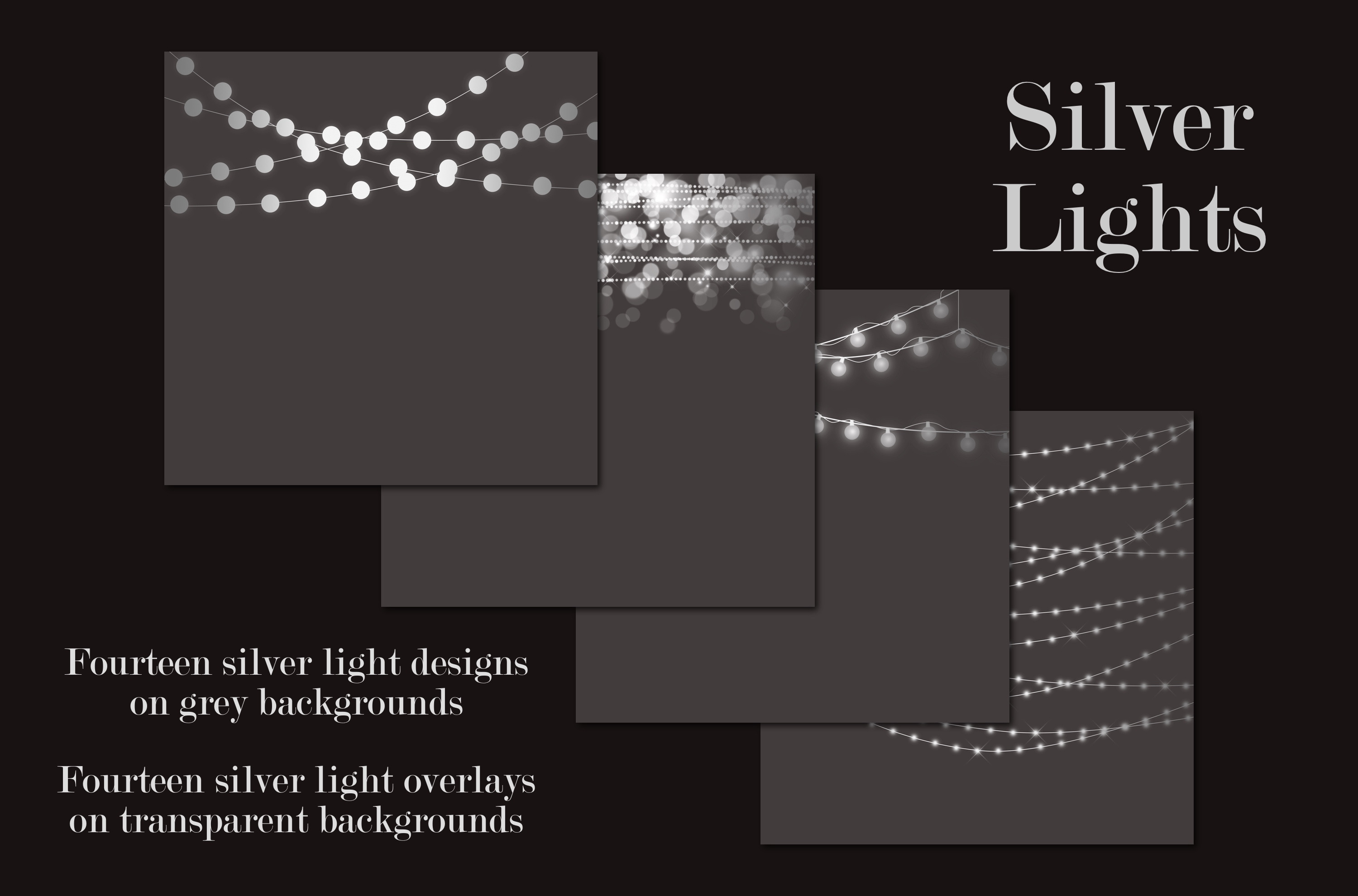 Silver light overlays, an Object Graphic by Paper Farms