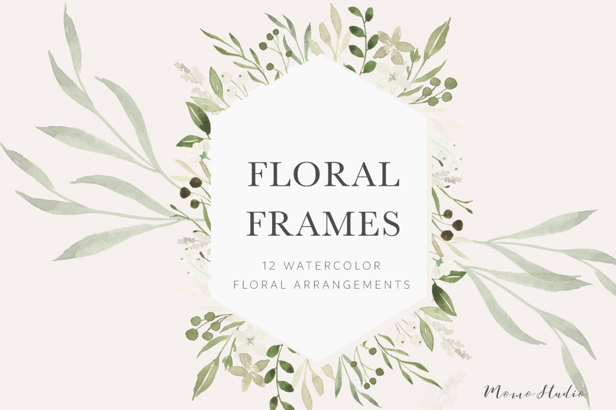 Neutral Botanicals Florals & Leaves, a Work Illustration by Momo Studio