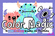 COLOR MAGIC Brushes for Procreate