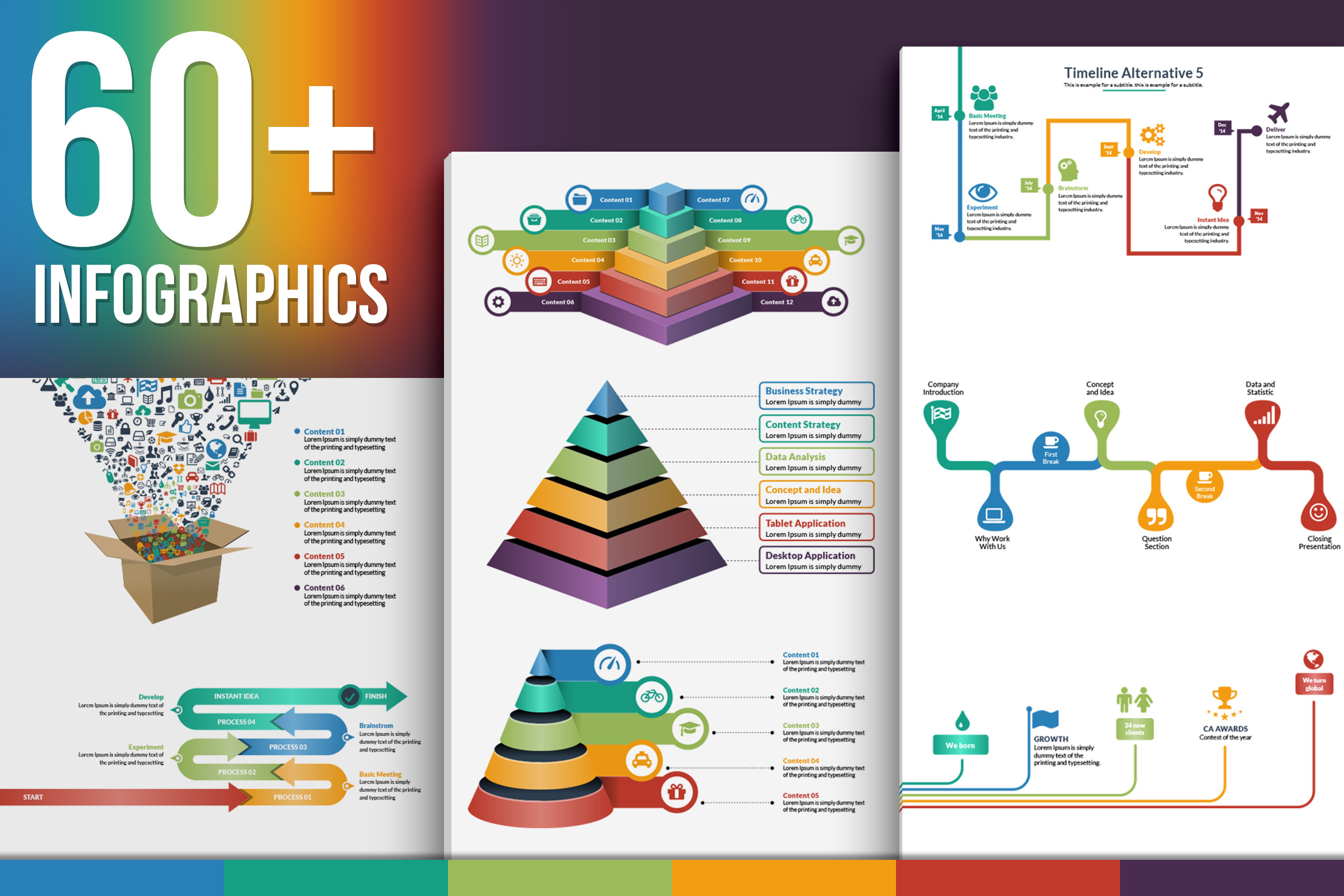 Vector Infographics Big Bundle, an Object Graphic by ContestDesign ...