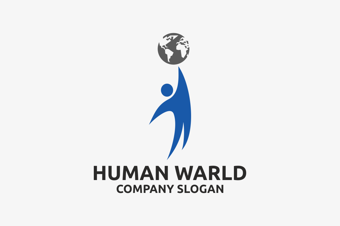 Human Warld, a Branding & Logo Template by Brandlogo