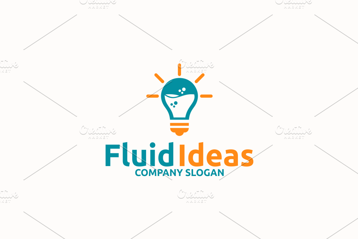 Fluid Ideas, a Branding & Logo Template by Brandlogo