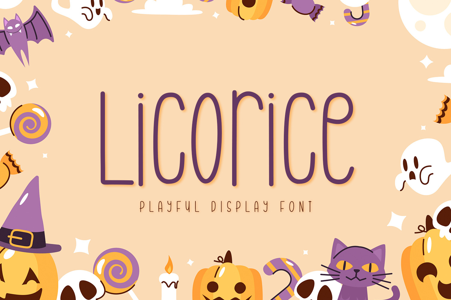 Licorice - Playful Display Font