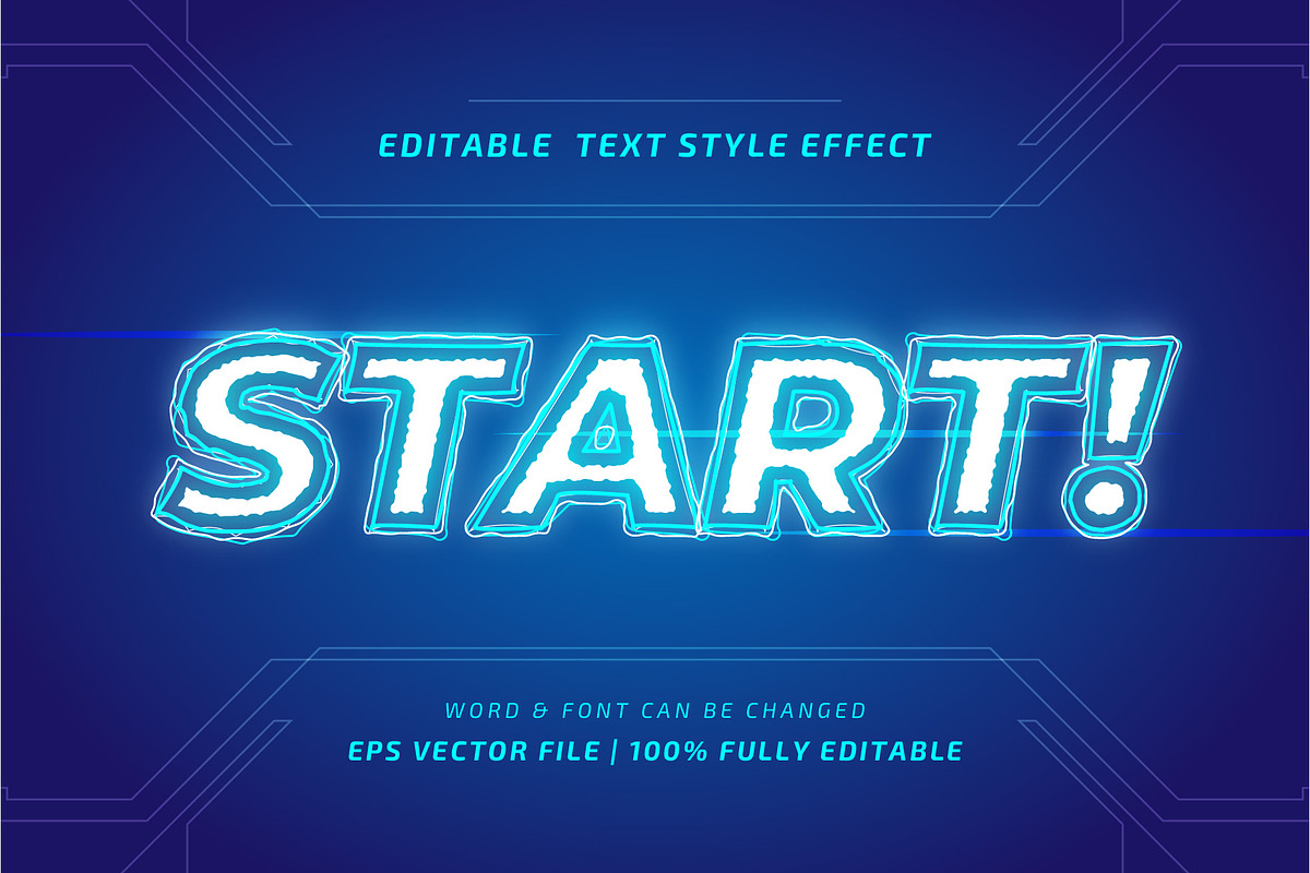 Editable Vector Text Effect Vol.2, a Layer Style Add-On by Maenjari Std ...