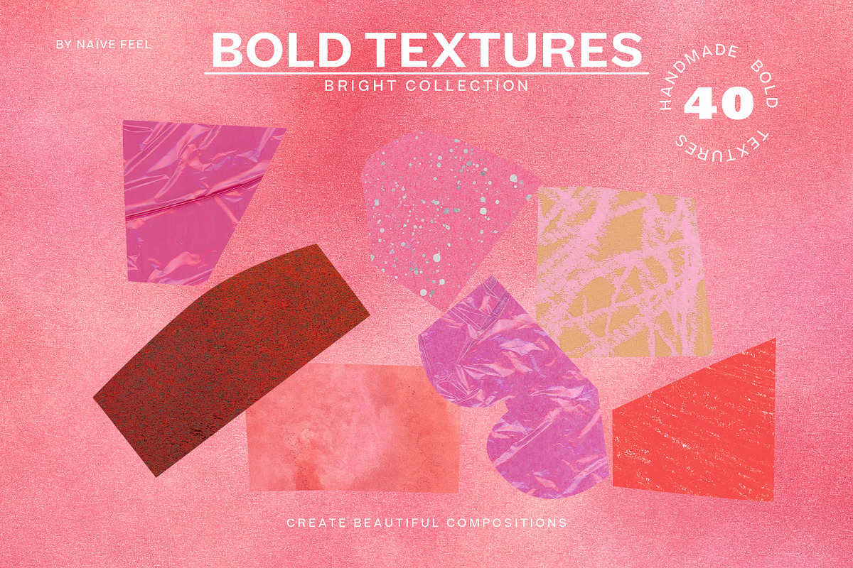 Bold Textures, a Texture Graphic by Naive Feel