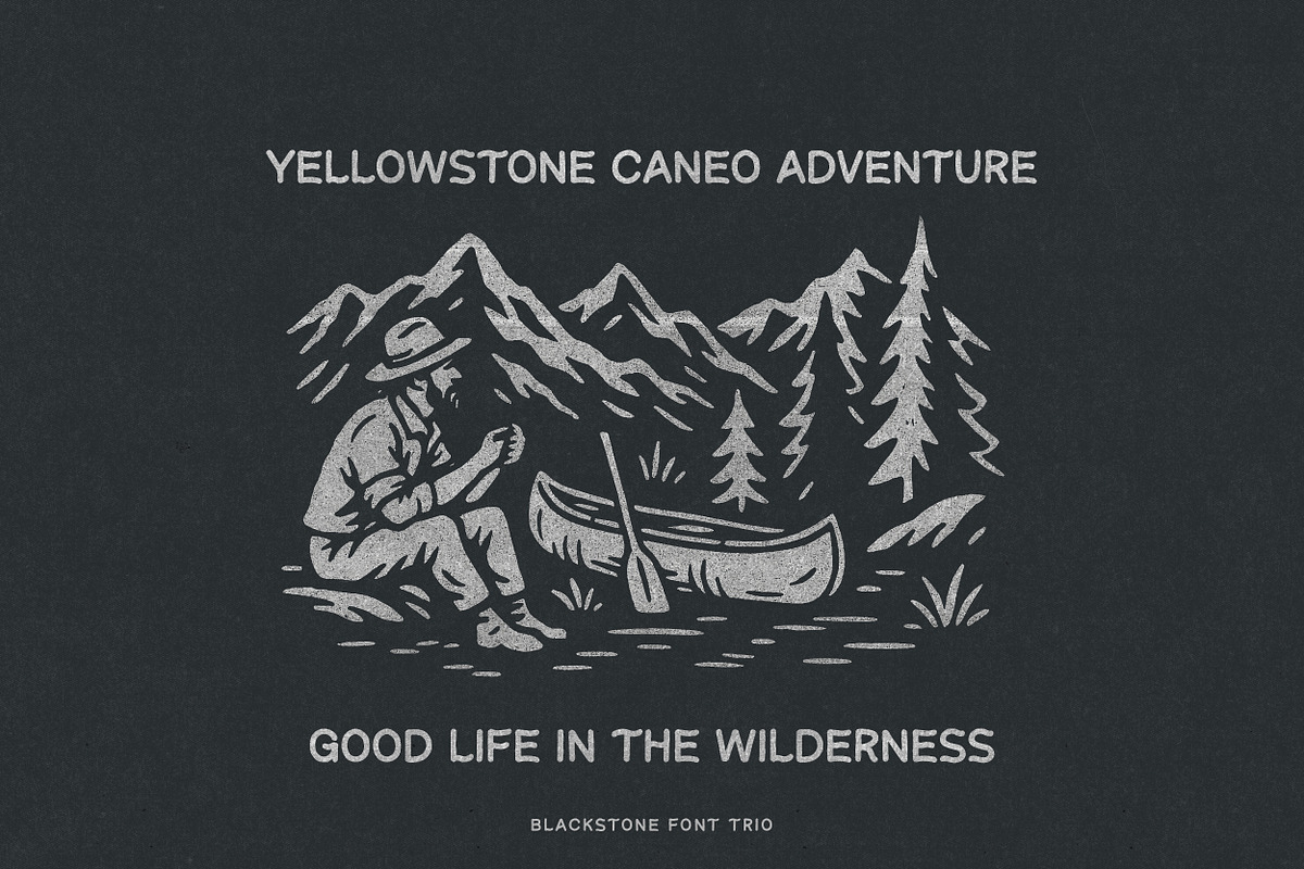 Blackstone – Handmade Font Trio, a Handwritten Font by Davide Bassu